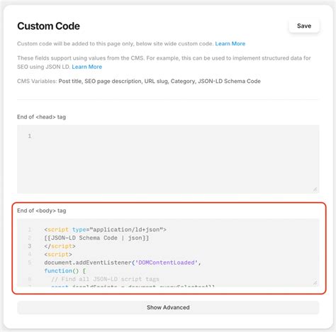 How To Add Schema Code On A Framer Cms Page Cogney