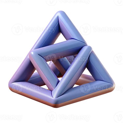 Wonderful Unforgettable Triangular Tree With A Single Circular Apple Minimal Design Crisp