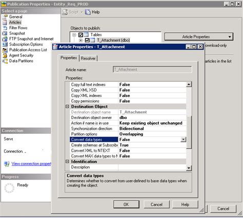 Sql Server Merge Replication Fails To Replicate Ud Type Stack Overflow