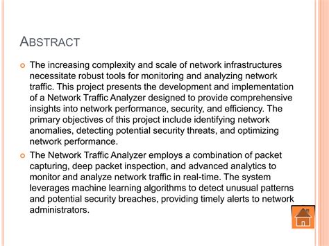 Network Packet Analyzer Documentation Pptx