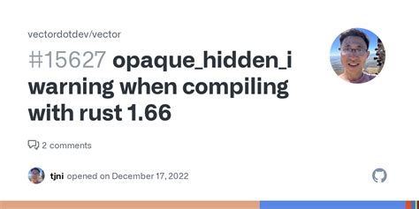 Opaquehiddeninferredbound Warning When Compiling With Rust 166 · Issue 15627 · Vectordotdev
