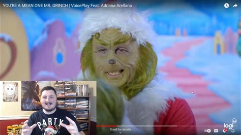 Voiceplay Mr Grinch Reaction Youtube