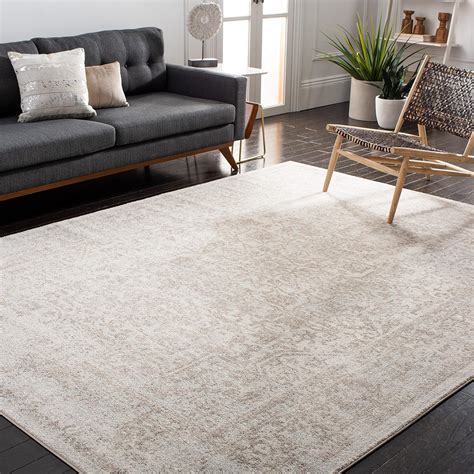 Safavieh Area Rug 8x10 Evoke Collection Large Ivory