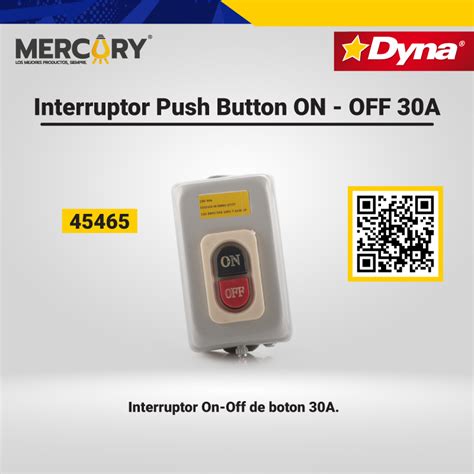 Interruptor Push Button On Off 30a Eti77 Dyna And Cia Sa Interruptor Push Button On Off 30a Eti77 Dyna And Cia Sa