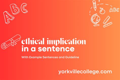 How To Use Ethical Implication In A Sentence Easy Examples
