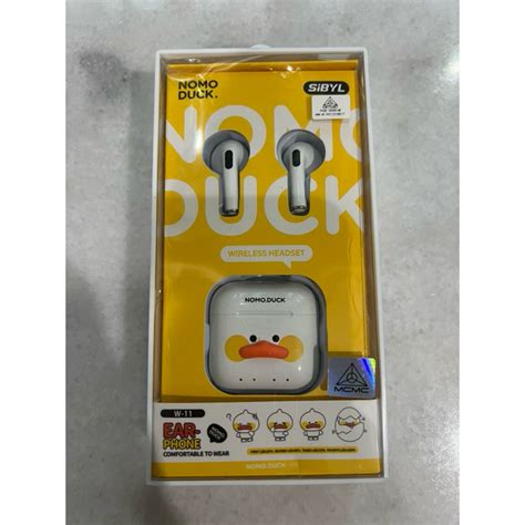 SIBLY Nomo Duck Wireless Headset Bluetooth Shopee Singapore