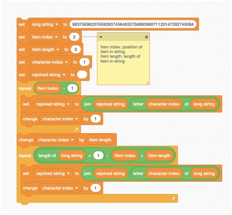 Removing A Chunk Of A String Discuss Scratch