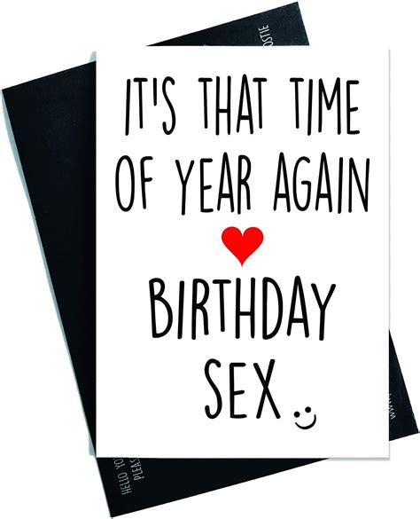 Funny Birthday Card Birthday Sex Card Girlfriend Card