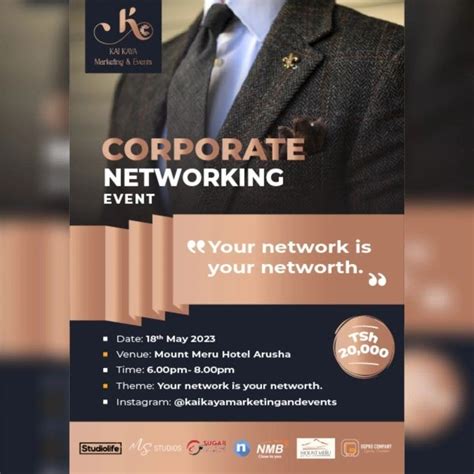 Nakaaya Sumari On Linkedin The Kai Kaya Corporate Networking Event Is A Planned Quarterly Event