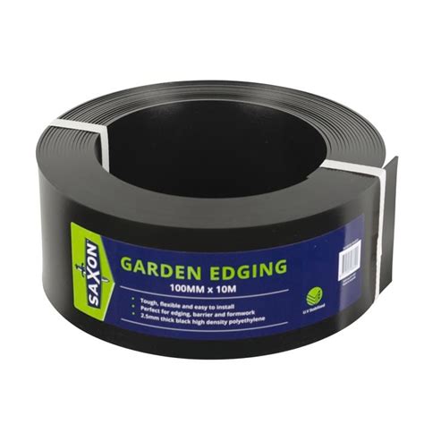 Saxon 100mm X 10m Black Garden Edge Bunnings Australia