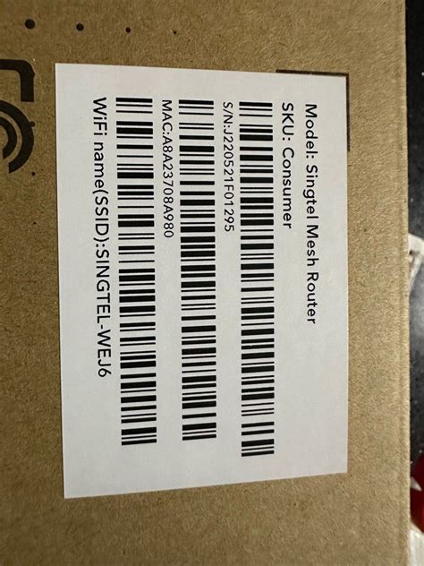 Singtel Mesh Router Computers Tech Parts Accessories Networking On Carousell