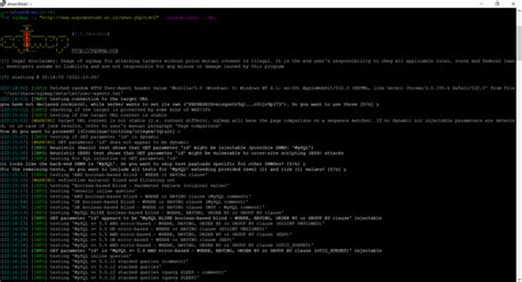 sql injection menggunakan sqlmap target … by ahsan khuluk medium