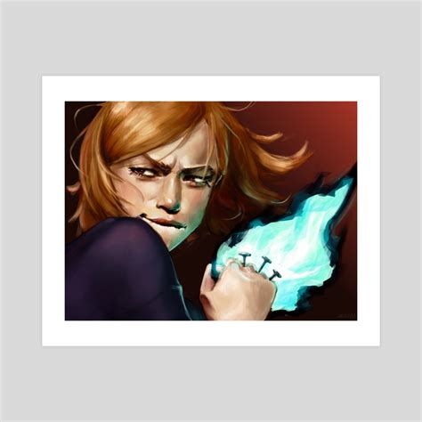 Blue Fire An Art Print By Thejessc0de Inprnt