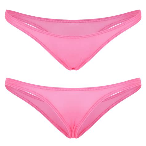 Women Sexy See Through Panties Ladies Low Rise Briefs Bikinis Thongs