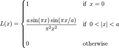 Image Lanczos Interpolation In C Stack Overflow