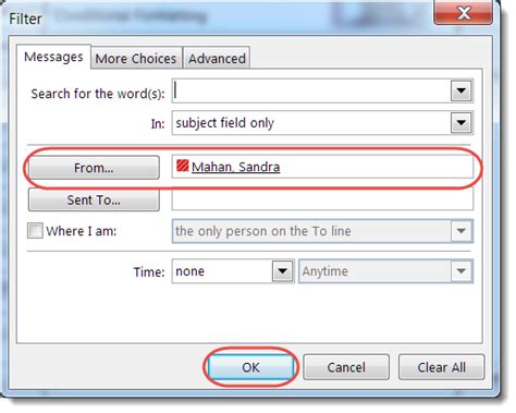 Adding Color To Your Outlook Inbox One Minute Office Magic