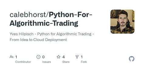 Python For Algorithmic Tradingyves Hilpisch Python For Algorithmic Tradingpdf At Main