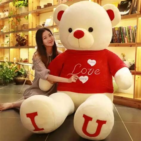 Large Bear Teddy Bear Giant Teddy Bears Big Soft Plush Toys 80cm100cm