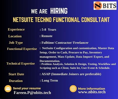 Fareen Parvaze On Linkedin Netsuitetechnologylead