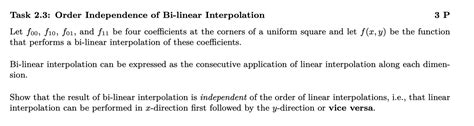 Solved Task 23 Order Independence Of Bi Linear