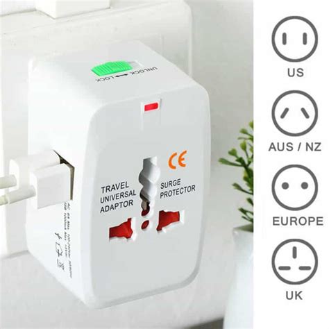 Adaptor Incarcator Convertor Priza Universal International De Calatorie All In One Pentru EU US