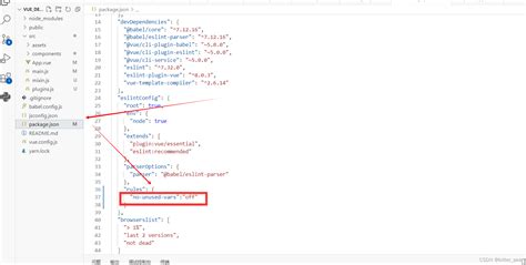 【eslint语法报错】error ‘vue‘ is defined but never used no unused vars vue is defined but never used