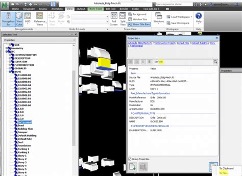 Extracting Civil 3d Data Using Navisworks Summit Bim