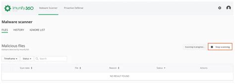 Imunify 360 SupportHost