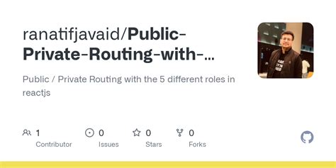 GitHub Ranatifjavaid Public Private Routing With Roles Public