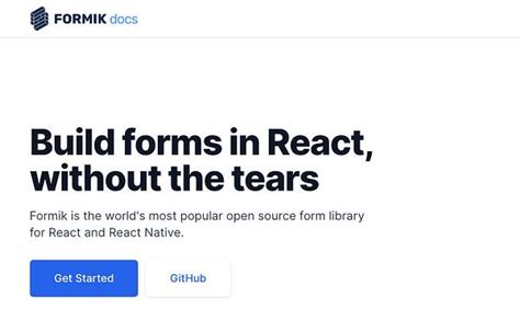 Form Management In React Native With Formik Ömür Bilgili