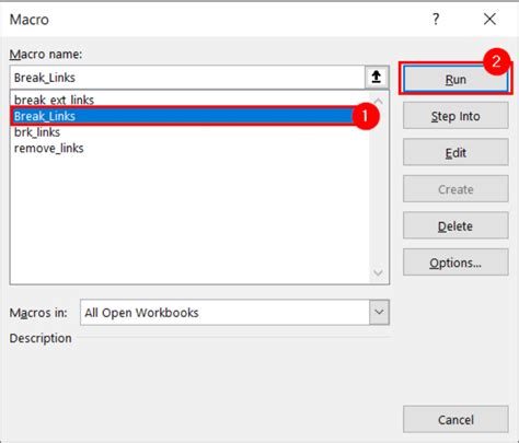 Excel Vba To Break Links 4 Suitable Examples Exceldemy