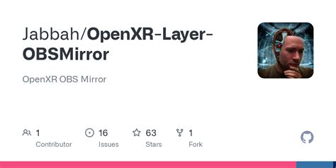 Github Jabbah Openxr Layer Obsmirror Openxr Obs Mirror