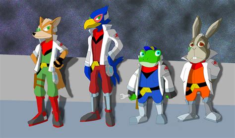Starfox Crew By Dragonrex1 On Deviantart