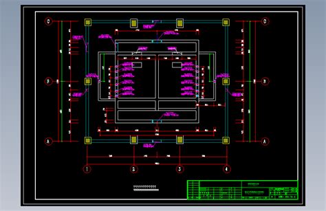 纤维转盘过滤池 AutoCAD 2000 模型图纸下载 懒石网