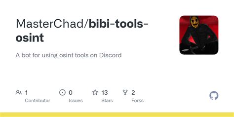 github masterchad bibi tools osint a bot for using osint tools on discord