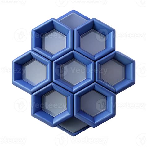 Ethereal Wonderful Geometric Pattern Of Hexagons And Pentagons Crisp Edges With Scalable Design