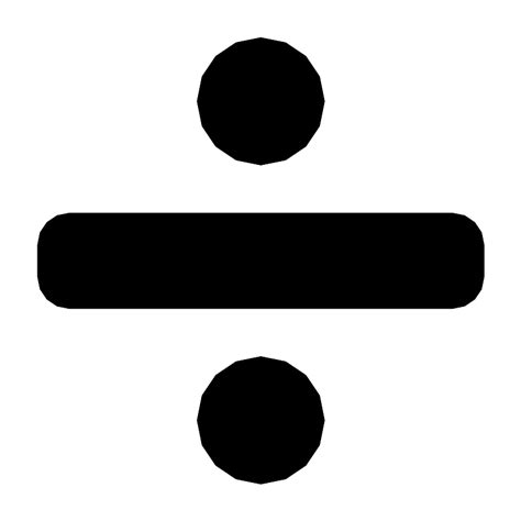 Math Divide Vector Svg Icon Svg Repo