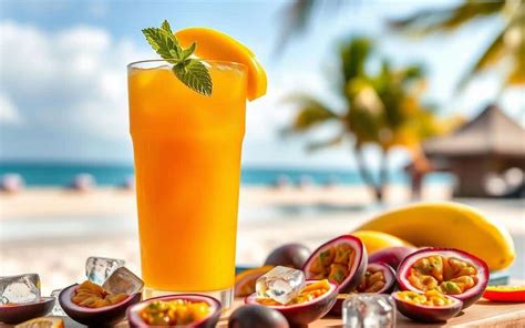 Indulge In A Tropical Mango Passionfruit Mocktail Recipe