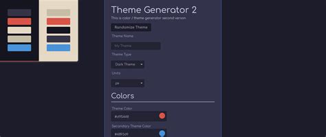 i made this scss or css theme generator dev community