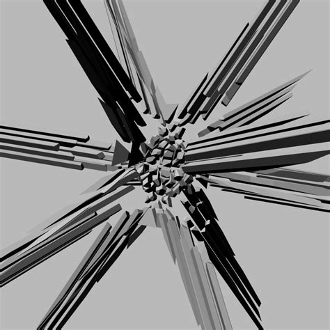 3d Model Voronoi Tessellation Abstract