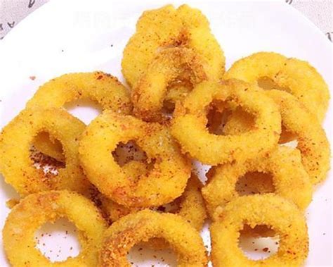 酥香洋葱圈美味在家做家常美食 特色美食 TK美食网