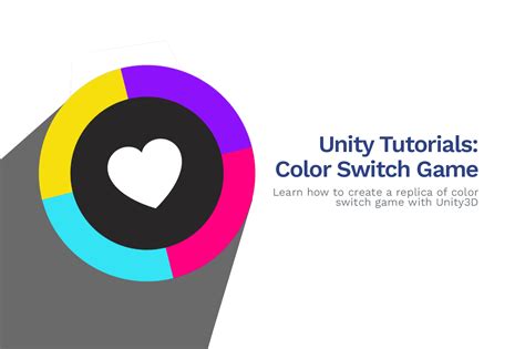 How To Make A Color Switch Game In Unity 2020 C Tutorial Series