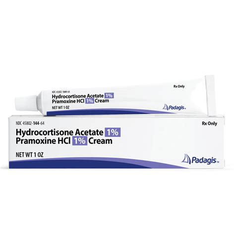 Hydrocortisone Acetate 1 With Pramoxine Hcl Cream 1 — Mountainside