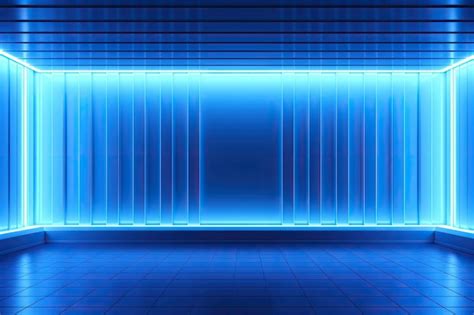 Premium Photo Blank Area In Blue