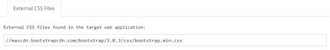 external css files node invicti