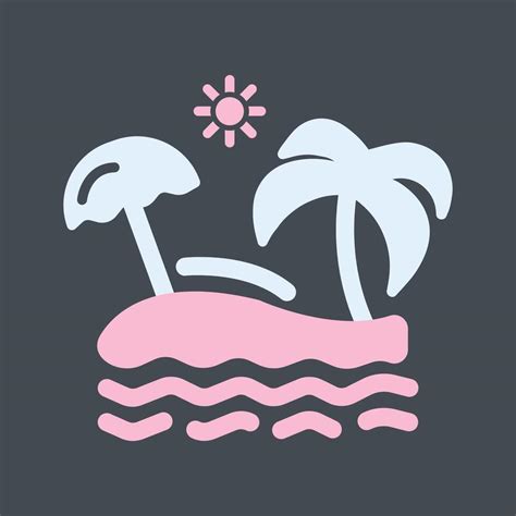 Beach Vector Icon 41843359 Vector Art At Vecteezy