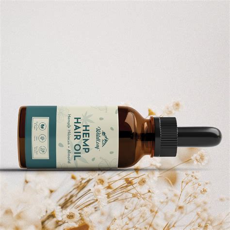 Hemp Hair Oil By Wildleaf