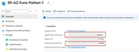 Build A Python Azure Function To Connect With Sharepoint Online Via