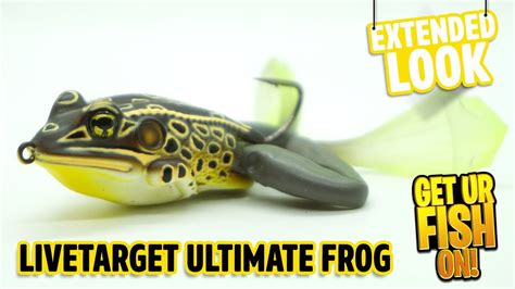 Extended Closer Look At The Livetarget Ultimate Bass Fishing Frog