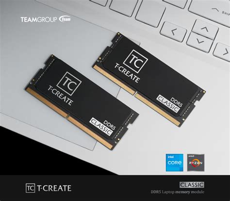 서린씨앤아이 팀그룹의 Ddr5 노트북용 메모리 티크리에이트 클래식 시리즈 출시 에누리 쇼핑지식 뉴스